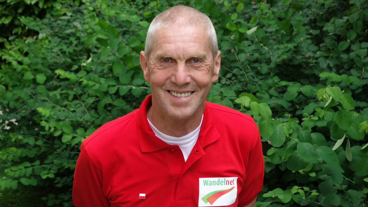 Johan Vellinga is vrijwilliger van het eerste uur - Wandelnet