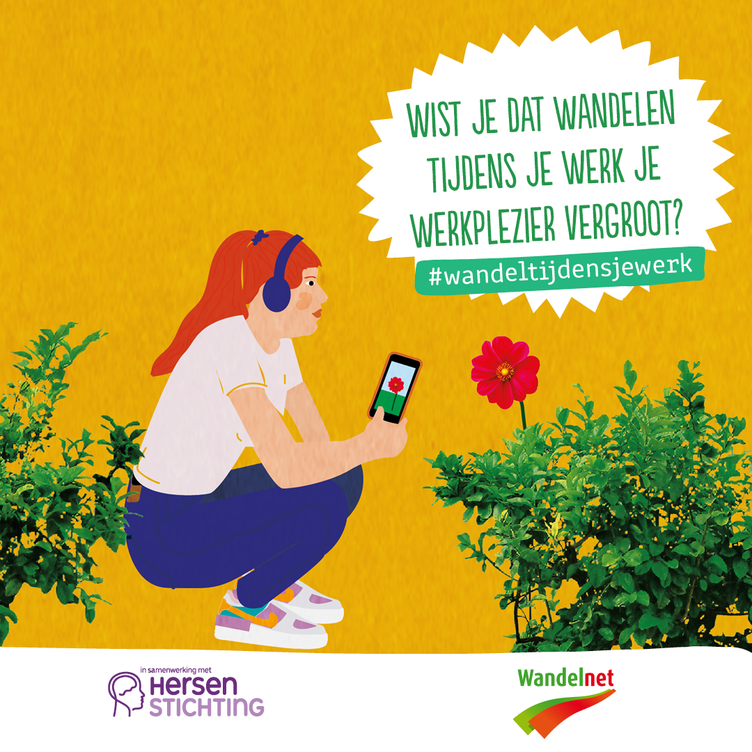 WTJW 2023: wandel tijdens je werkdag! - Wandelnet