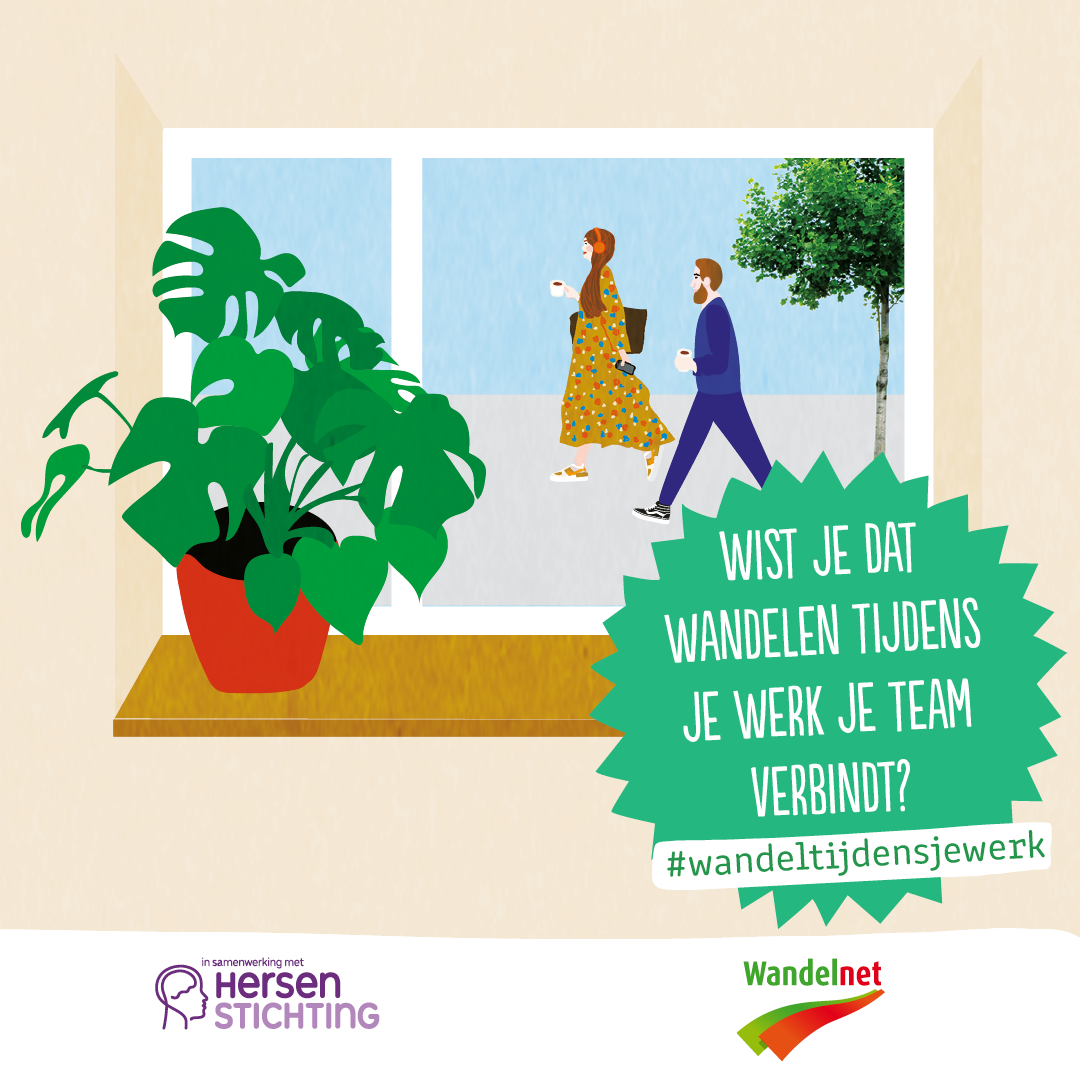 WTJW 2023: wandel tijdens je werkdag! - Wandelnet