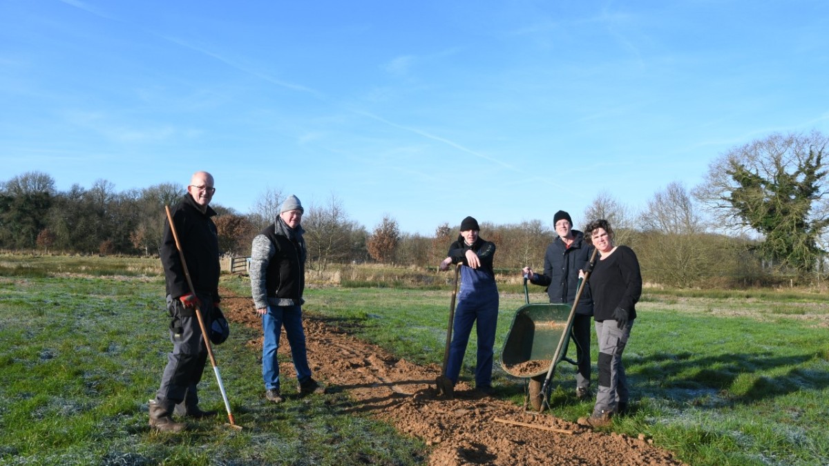 Vrijwilligers Westerwolde steken handen uit de mouwen - Wandelnet