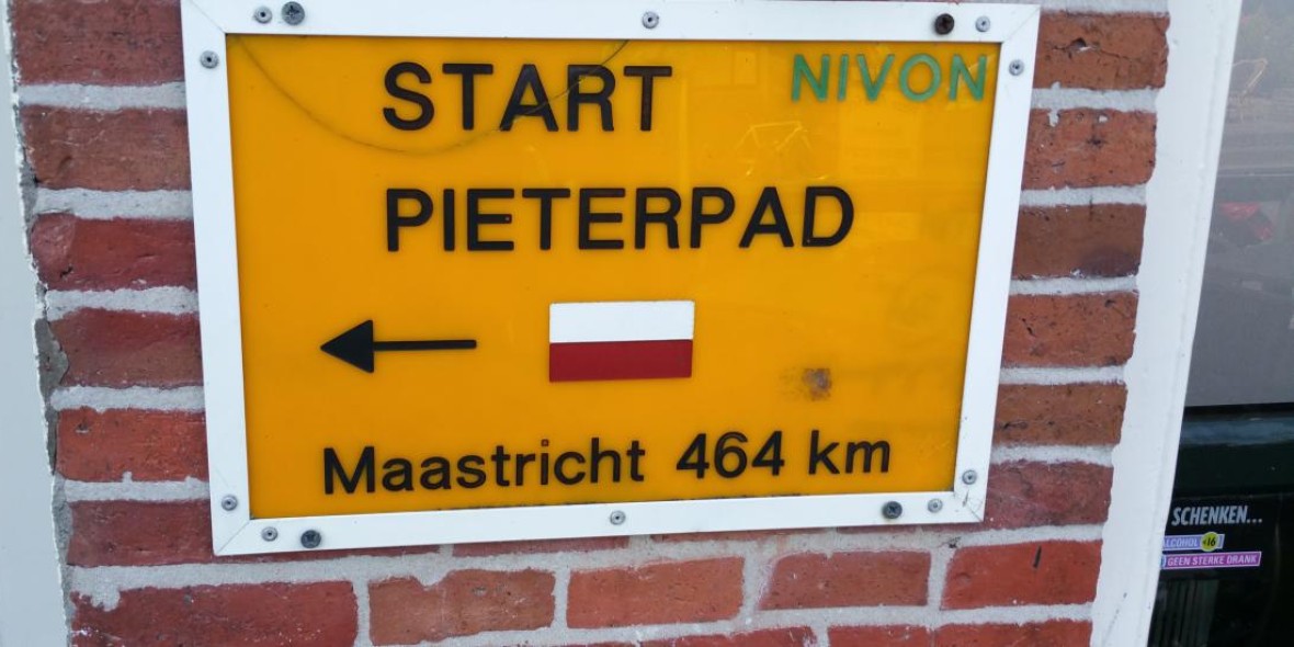 Nieuwe website Pieterpad - Wandelnet